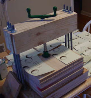 The Day After Tuesday: tabletop letterpress