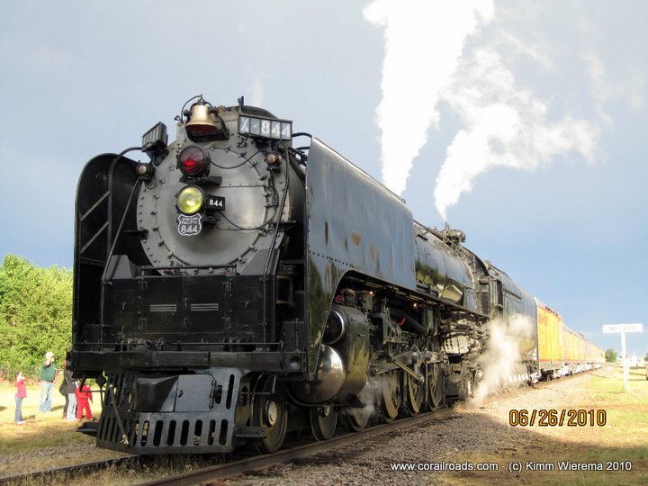 Colorado Railroads: Photos of UP 844 In Milliken