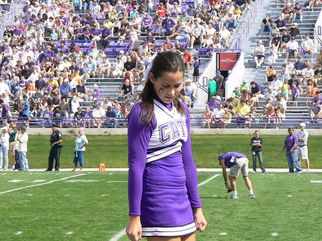 NFL and College Cheerleaders Photos: Outback Bowl -- Northwestern v. Auburn