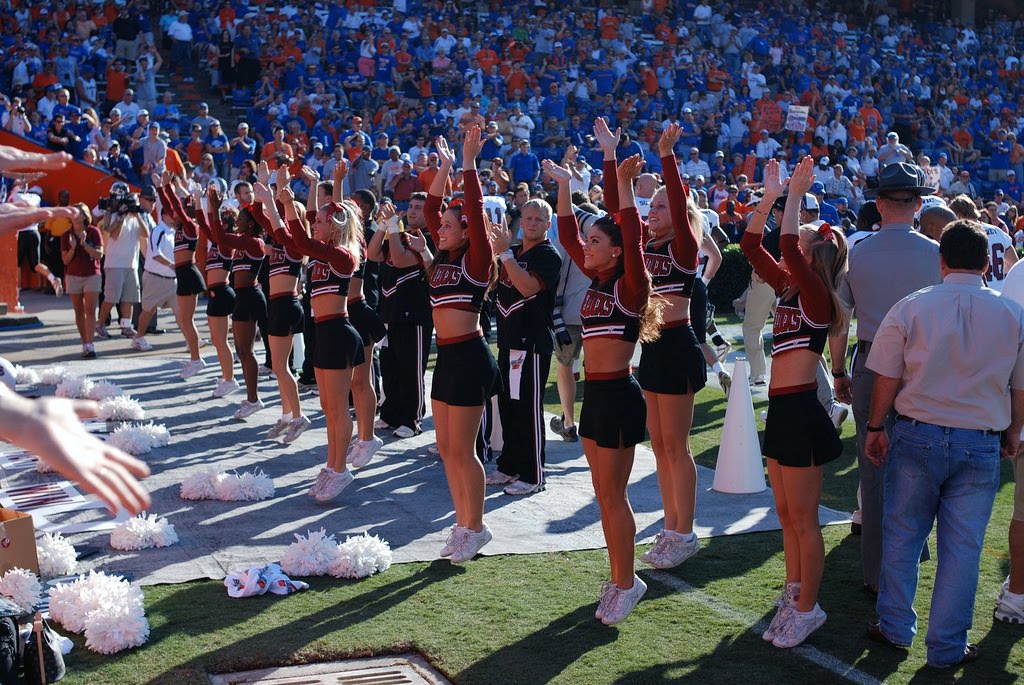 Cheerleaders Sport World South Carolina Cheerleaders Excited About