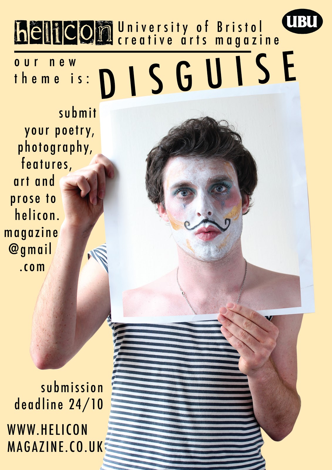 Helicon Magazine: Our new theme: DISGUISE