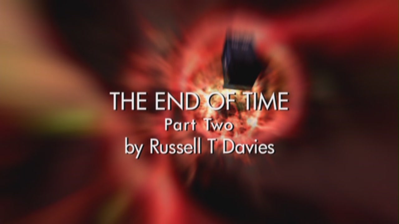 From the Archive: A British Television Blog: The End of Time - Part Two