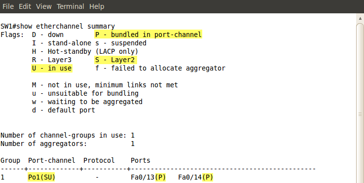Lesson 24 - Layer 2 Etherchannel