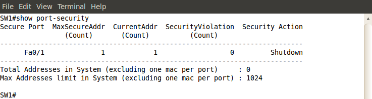 Cisco And System Security Basics Lesson 25 Switch Port Security