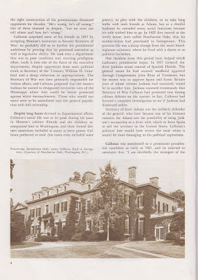 Clan Colquhoun Blog: John C. Calhoun article from American History ...