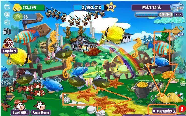 Lynspirations: FishVille - Tank Upgrade