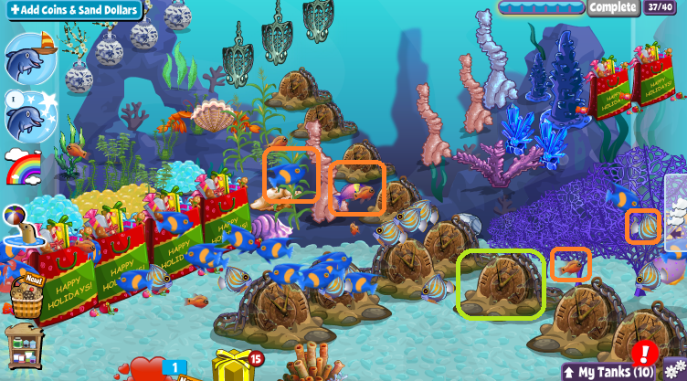 Lynspirations: FishVille - Old Clock