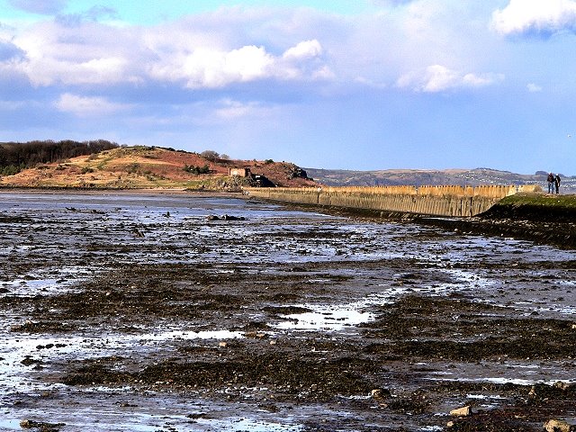 Dudhope images blog: Walk to Cramond Island