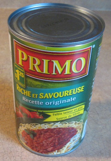 Sauce à spaghetti Primo