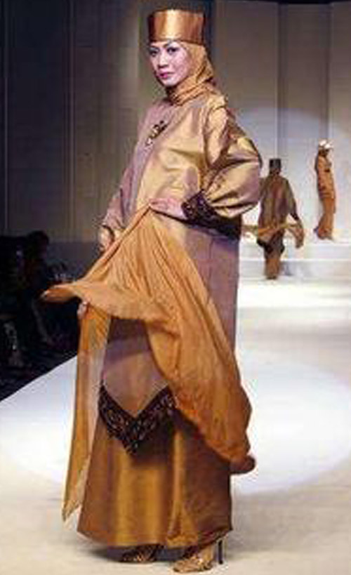 design Muslim veil: FASHION SHOW TREND OF ISLAM IN INDONESIA