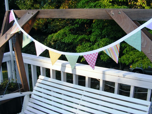 attempting creative: Bunting Tutorial
