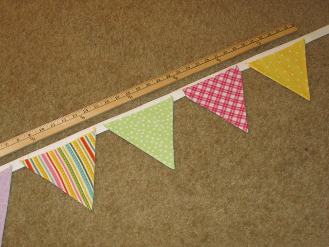 attempting creative: Bunting Tutorial