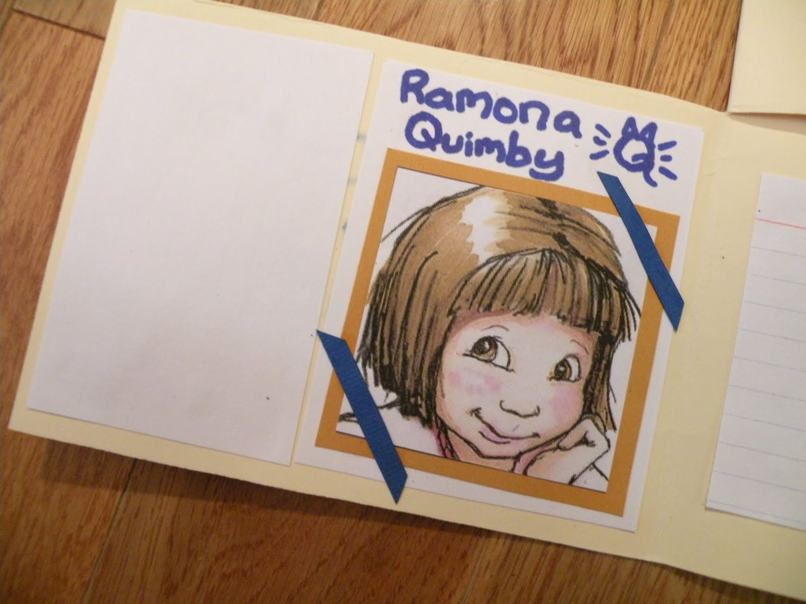 The Fantastic Five: Ramona Quimby, Age 8 Lapbook