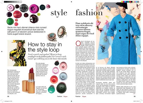 Lucy's media Blog: Analysis of Vogue magazine