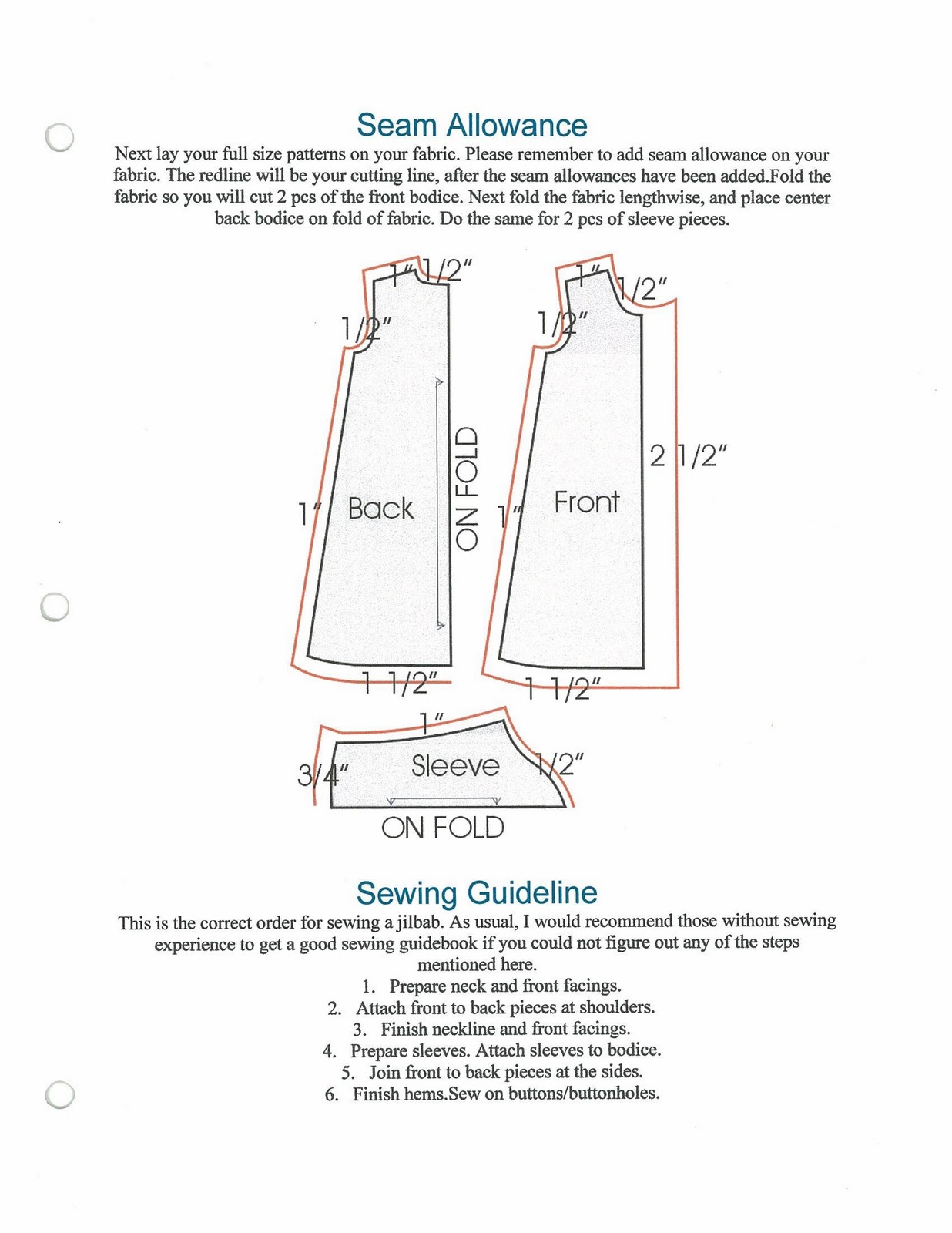 Sew Muslimah: Jilbab