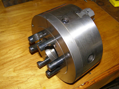 Tools: Mounting an 8" Adjustable Chuck on a D1-5 Camlock Spindle