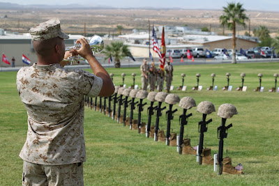Gazing at the Flag: 74 Fallen Marines Remembered