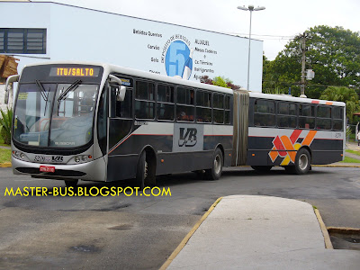 MASTER-BUS: Urbanuss Pluss Articulado da VB Transportes.