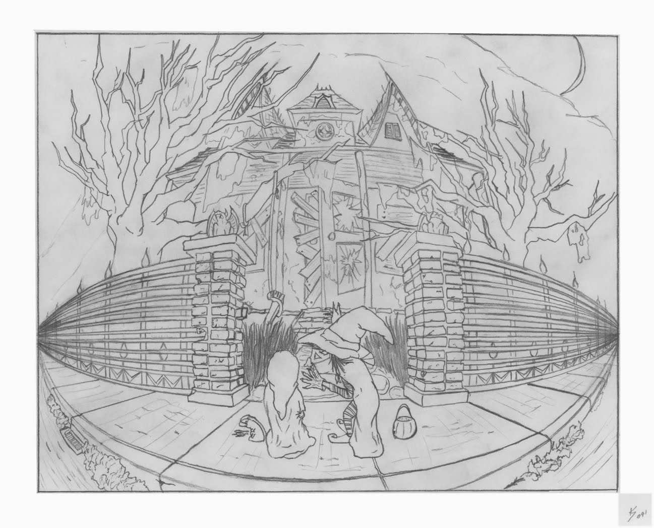 Keith Sizemore Animation: Fish Eye Perspective