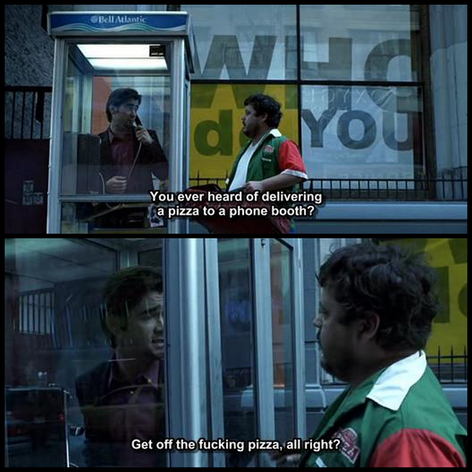 Harassed by pizza delivery boy