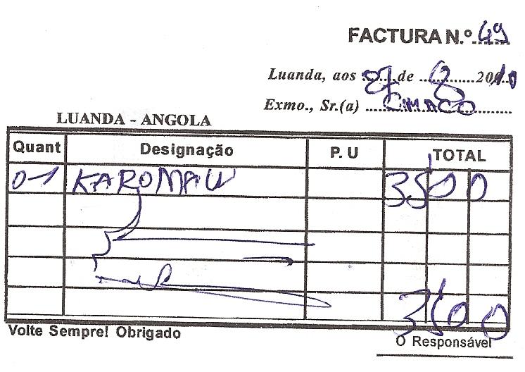 As minhas Aventuras em Angola