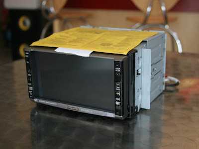 Castrol Edge Auto Makeover: Panasonic Head Unit Slides into Place