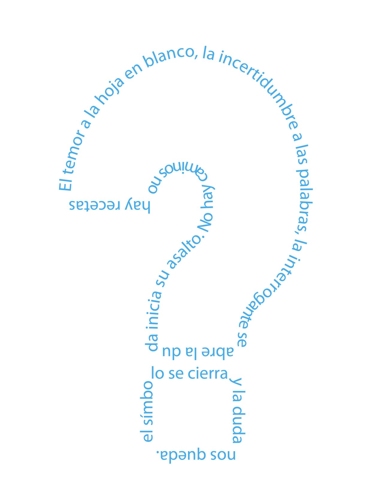 Caligramas de flores - Imagui