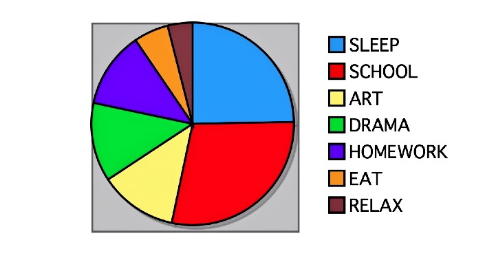 Pick up the House: My Day in a Pie Chart