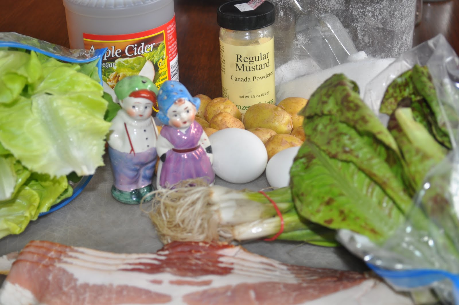 Michigan Cottage Cook: HOT DUTCH POTATO SALAD--WARME DUTCH AARDAPPEL ...