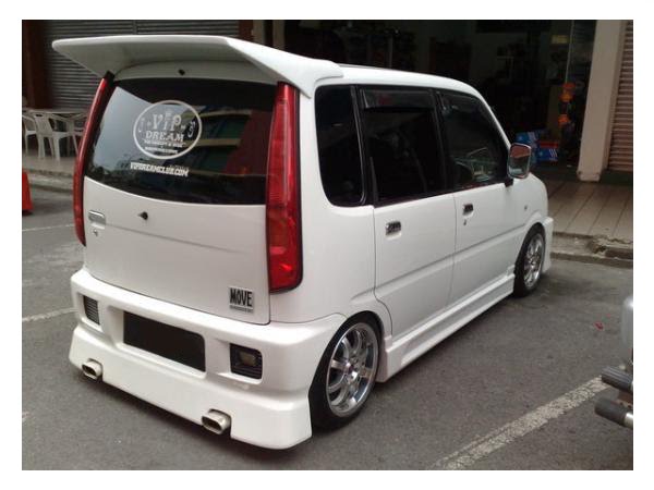 Farhan Was Here Just Now: Perodua Kenari Custom Daihatsu Move Look Like