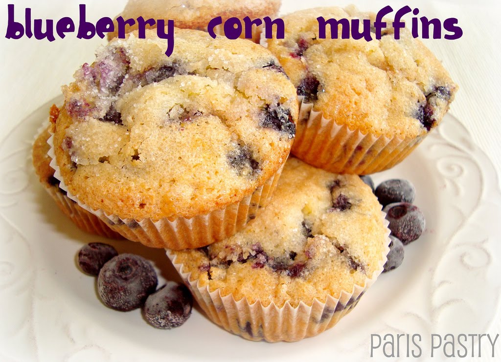 Blueberry Corn Muffins