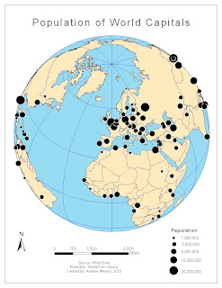Andrew's Maps: Proportional Symbol Map