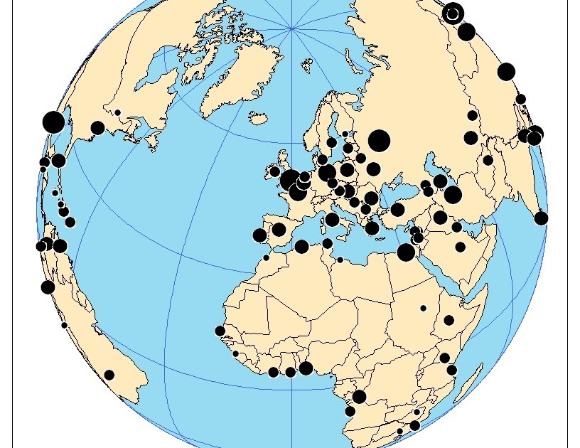Andrews Maps Proportional Symbol Map