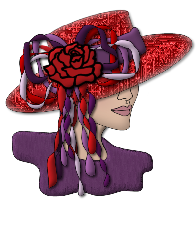 Red+Hat+Lady+4.png 400×500 pixels | Red hat club, Red hats, Red hat ladies