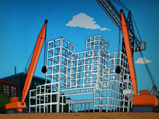 Abstractions of delusions: Frank Gehry in the Simpsons