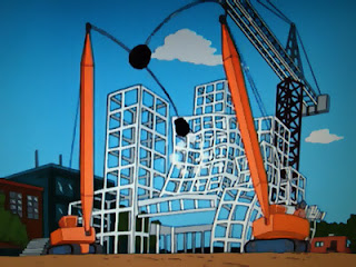 Abstractions of delusions: Frank Gehry in the Simpsons