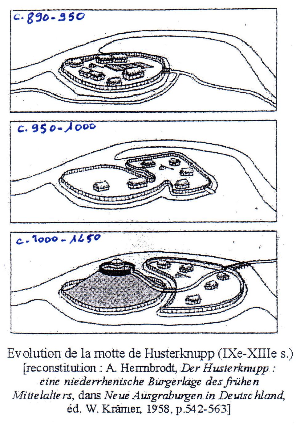 histoire médiévale: Châteaux
