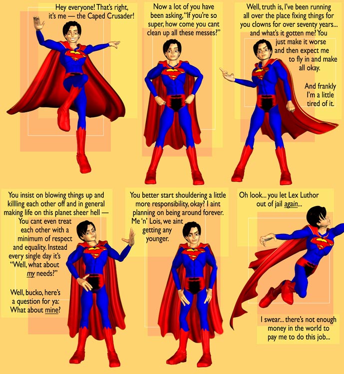 Doc and Raider: Superman! To the rescue?