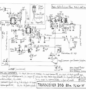 Experimentos y Notas de LU7HZ: Transceptor DSB simple de F6BCU
