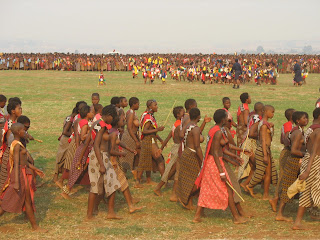 Swaziland: Animals, Plants and People: Umhlanga (Reed Dance) celebration