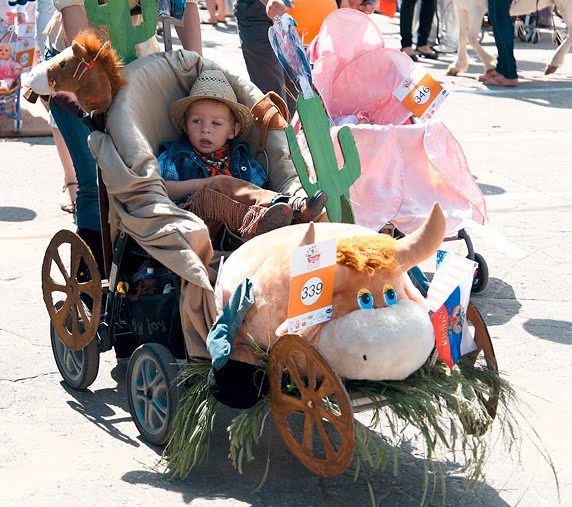 UNIQUE UNUSUAL OR INTERESTING: STROLLER PARADE