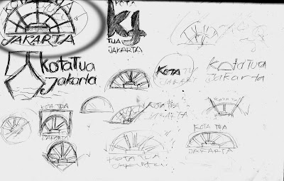 visual felix: Sketsa Logo Kota Tua (asistensi 2)