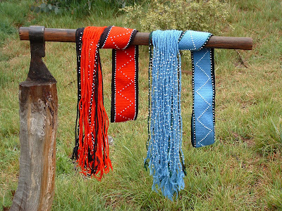 A Woodsrunner's Diary: Early To Mid 18th Century Woodland Indian Sashes.