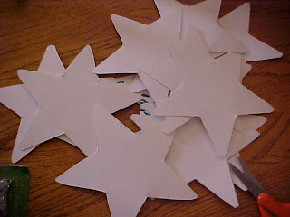 Rosy Creations: Childrens Crafts Christmas Star Ornaments