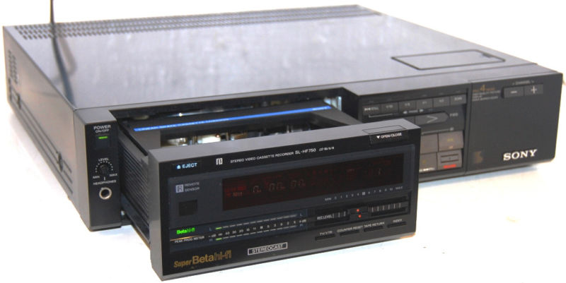 Rewind Audio: Sony SL HF750 Super Beta Hi Fi BetaMax VCR Video Player ...