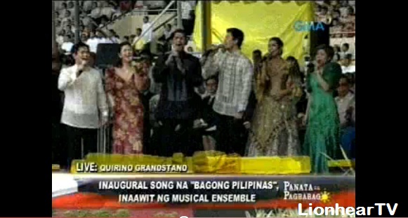 PRES. NOYNOY AQUINO Inauguration – BAGONG PILIPINAS (Musical Ensemble ...