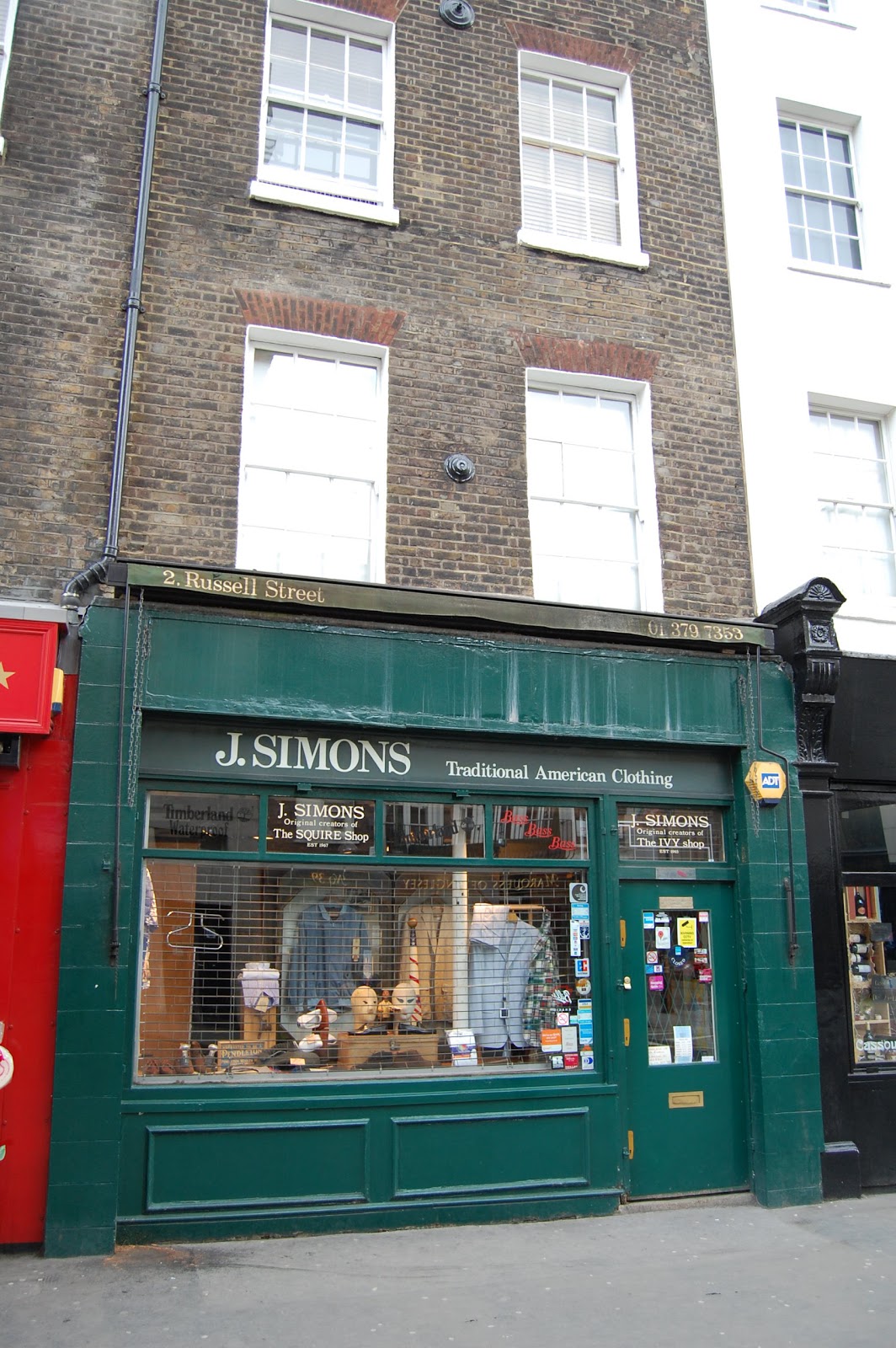 - A True Gentleman -: An American in London | J. Simons