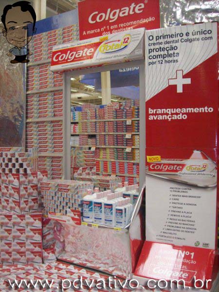 Ação de merchandising Colgate ~ PDV Ativo
