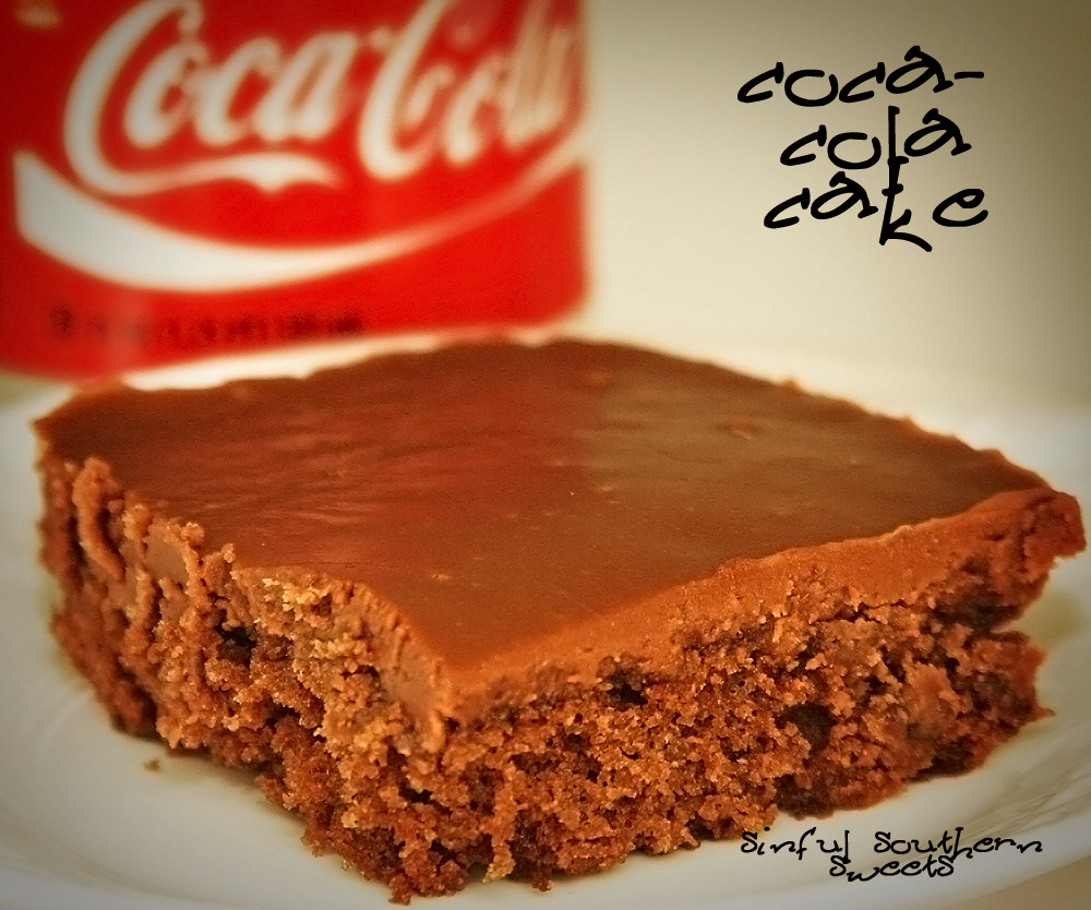 Sinful Southern Sweets: Coca Cola Cake-The Perfect Funeral Food
