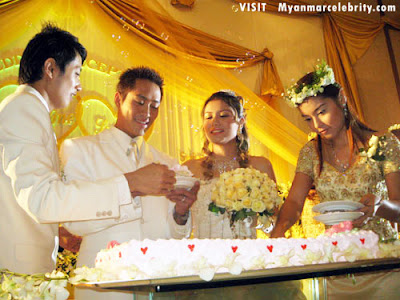 Myanmar famous actor, model boy, Naing Naing and his wife, Sandi Cho ...